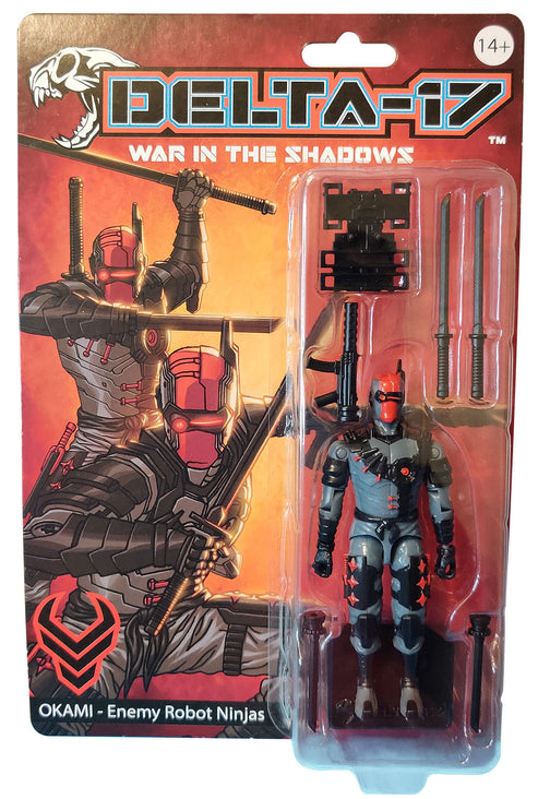 Delta-17 - Dark Shadows - Okami – 5by5 Toys Ltd.