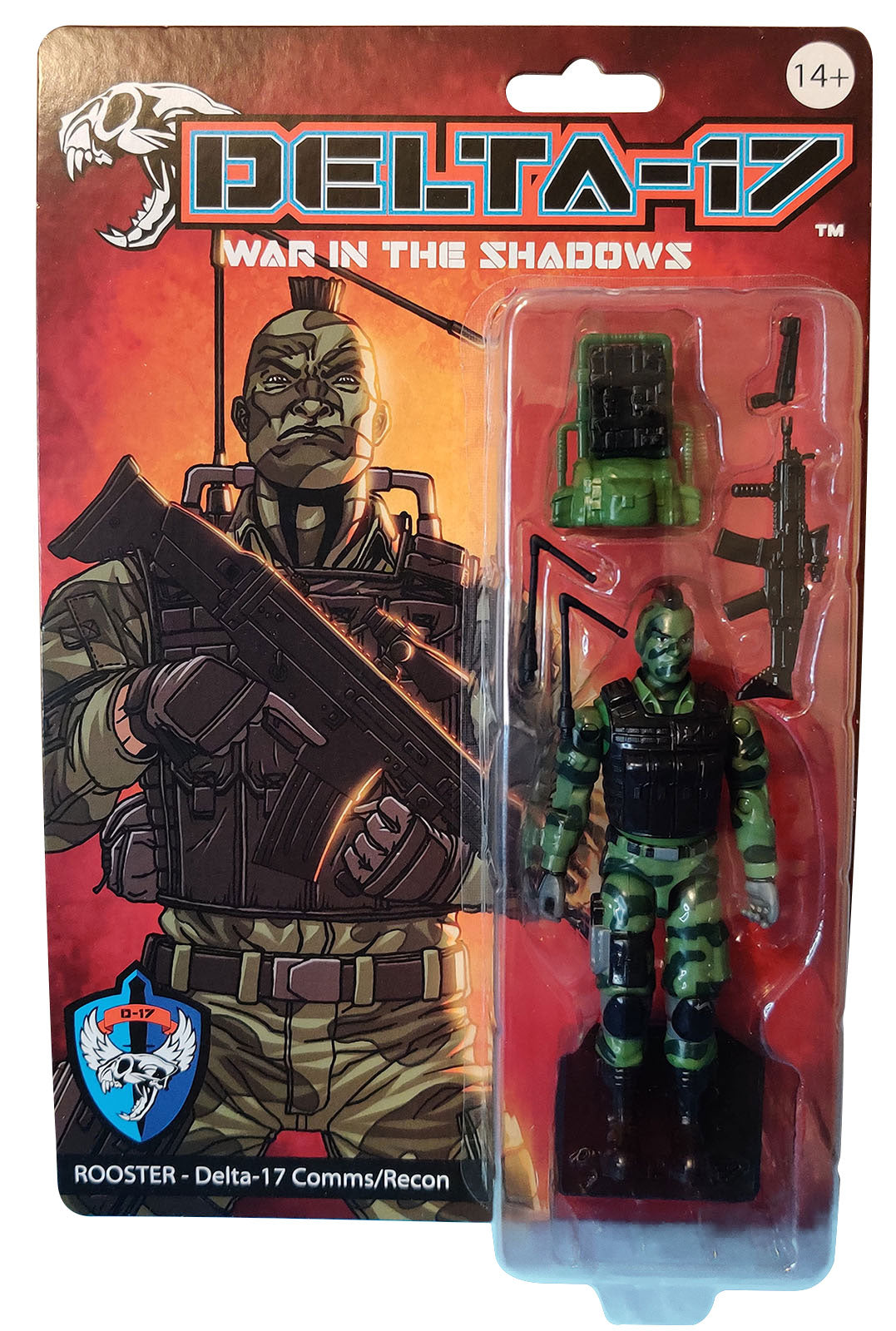 Delta-17 Rooster – 5by5 Toys Ltd.